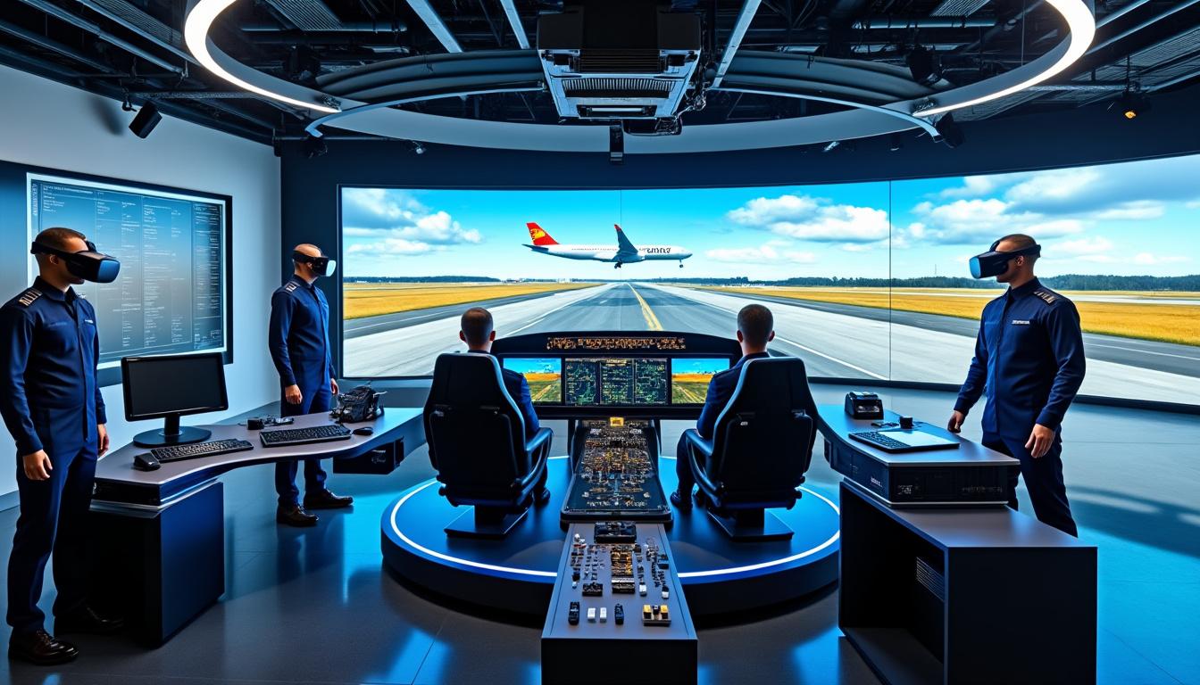 CAE : technologies de simulation pour l’aviation civile et militaire