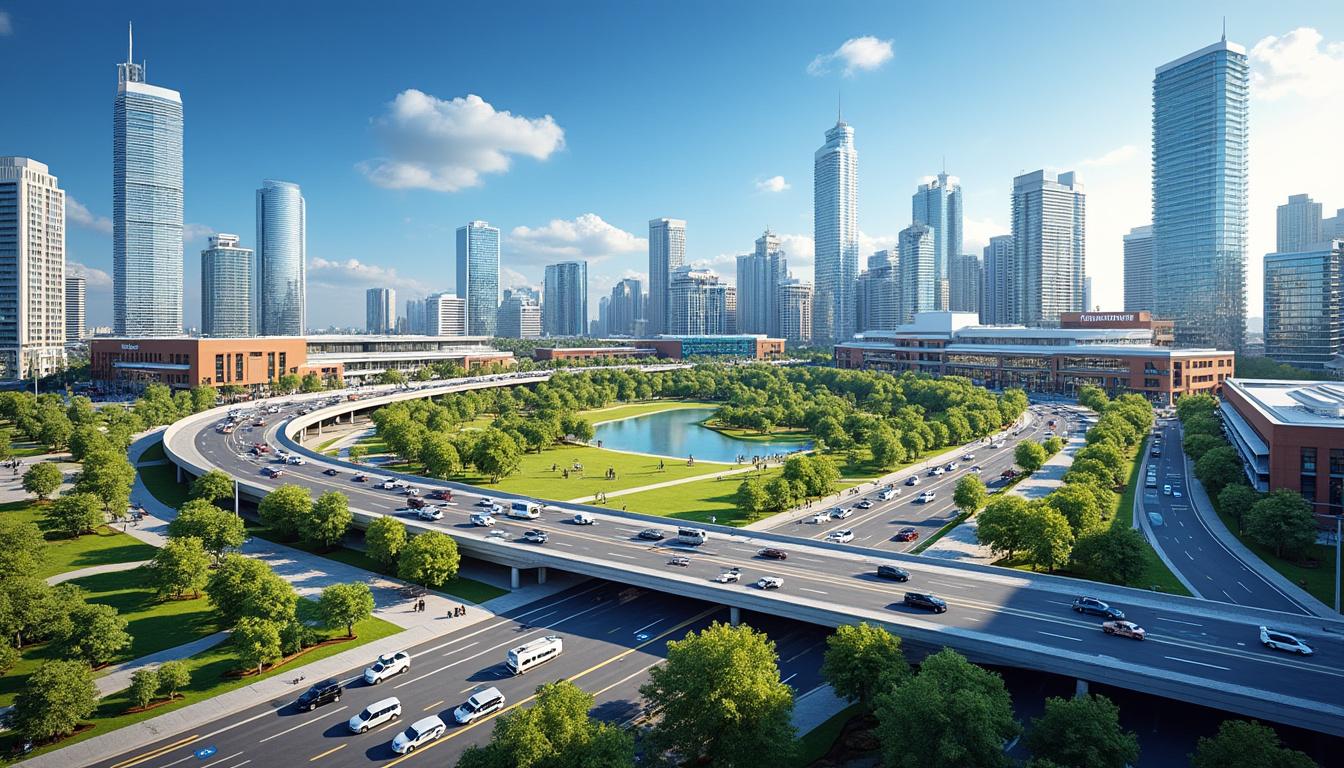 Vaughan : expansion urbaine et zones commerciales majeures